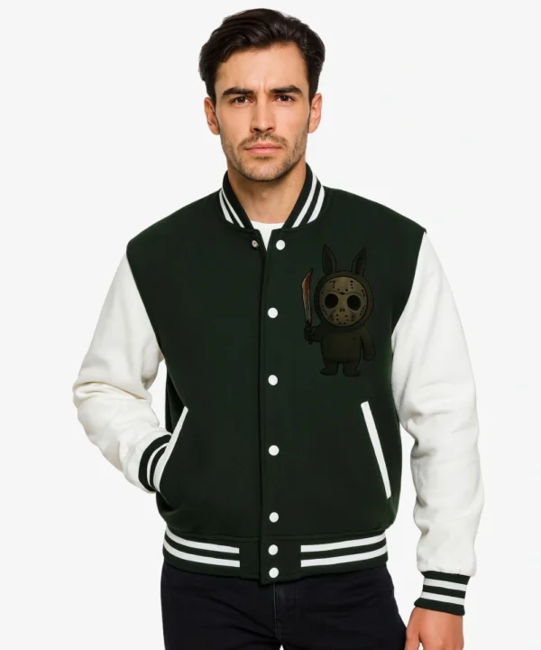 Labubu x Jason Voorhees Varsity Jacket