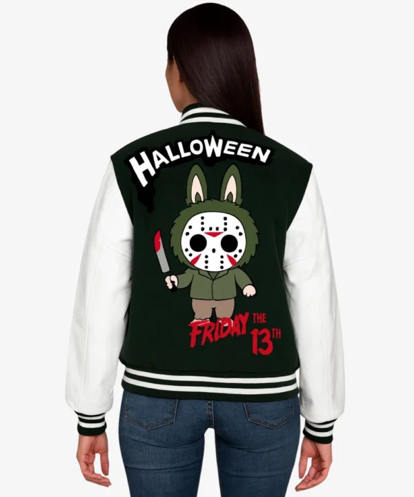Labubu x Jason Voorhees Varsity Jacket