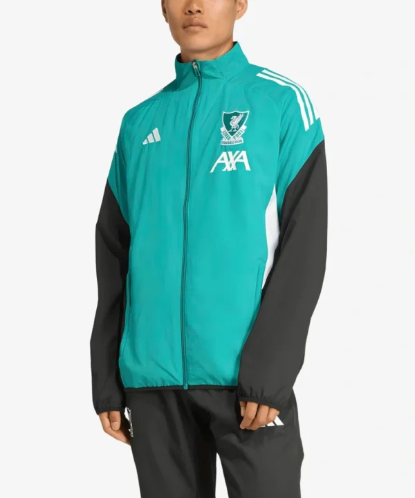 LFC Adidas 25/26 European Pre Match Jacket