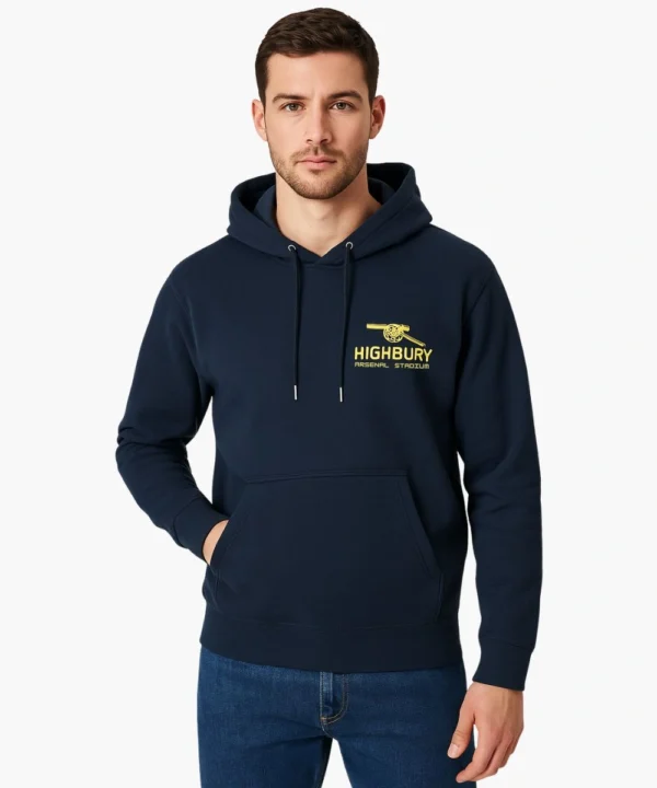 Arsenal Classics Navy East Stand Hoodie