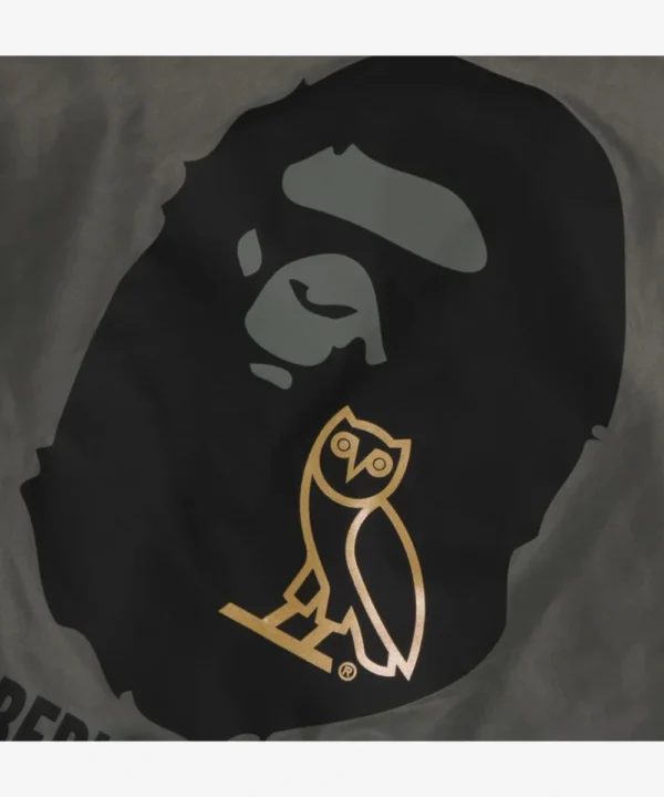 BAPE x OVO Loose Fit MA-1 Bomber Jacket