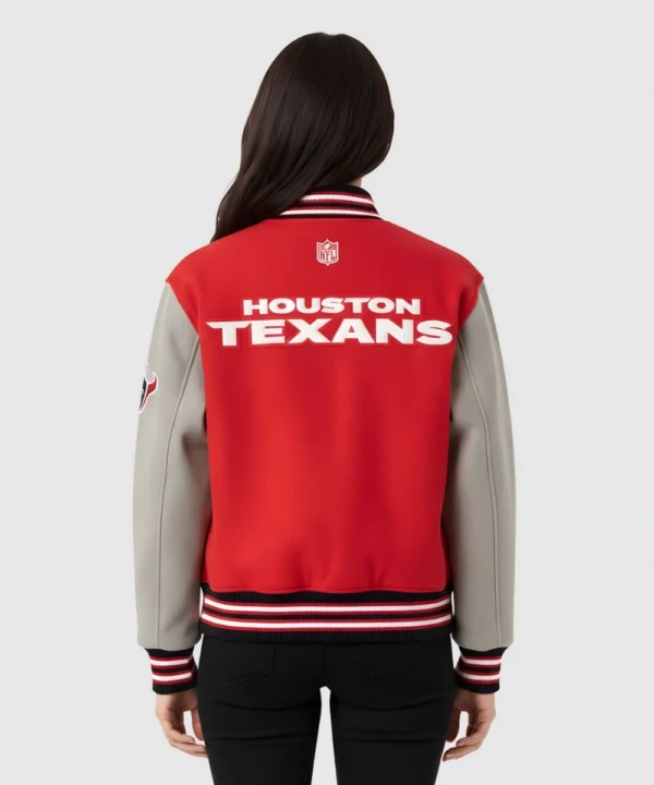 OVO x NFL Houston Texans Varsity Jacket