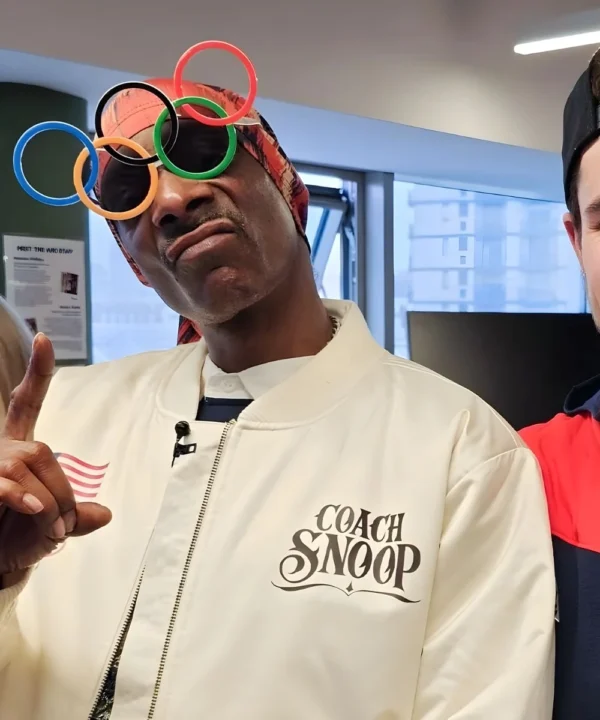 Team USA 2026 Snoop Dogg White Bomber Jacket